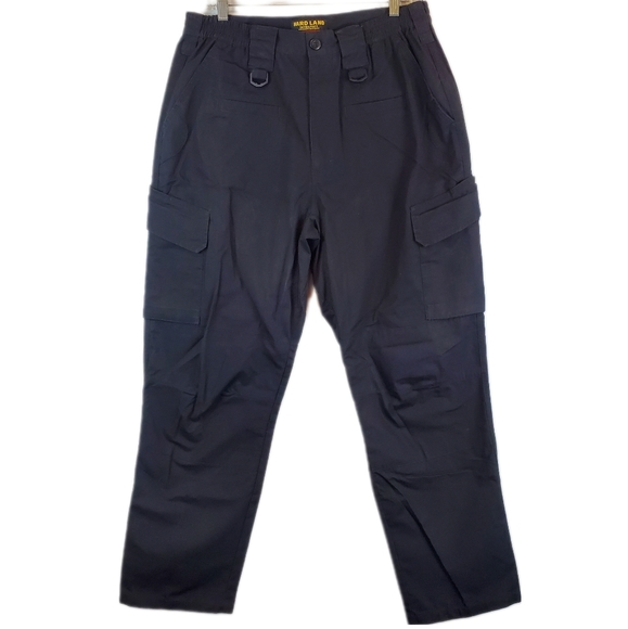 Hard Land | Pants | Hard Land Tactical Ripstop Black Cargo Pants Size ...
